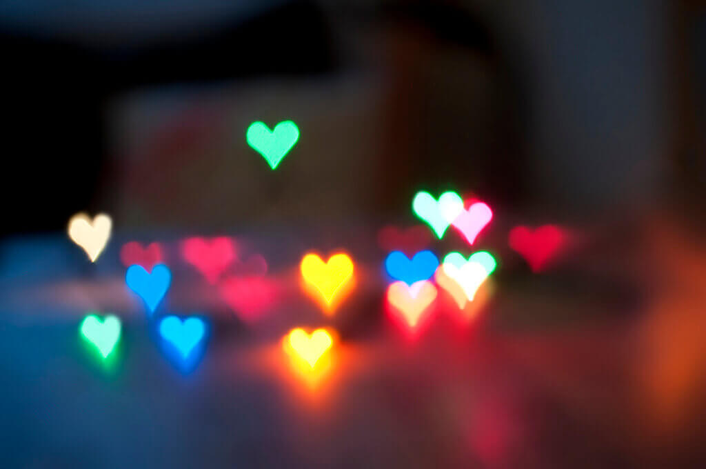 Heart Bokeh Photography